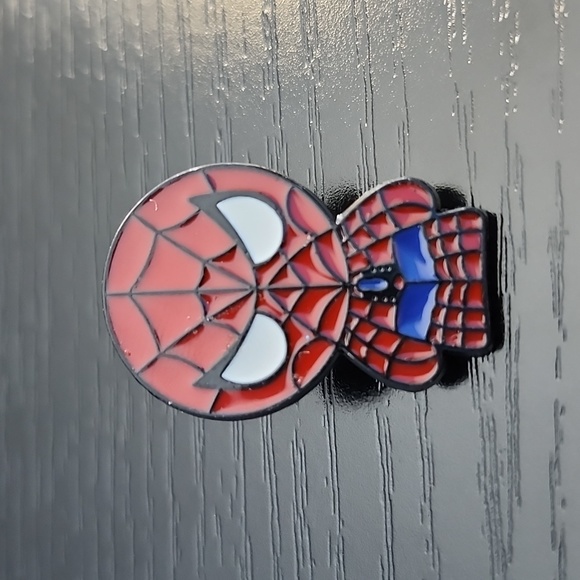 Marvel | Jewelry | Marvel Spiderman Enamel Pin | Poshmark
